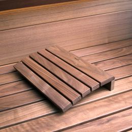 Kopfstütze PREMIUM Nussbaum gewachst für die Sauna | KLAFS Saunashop