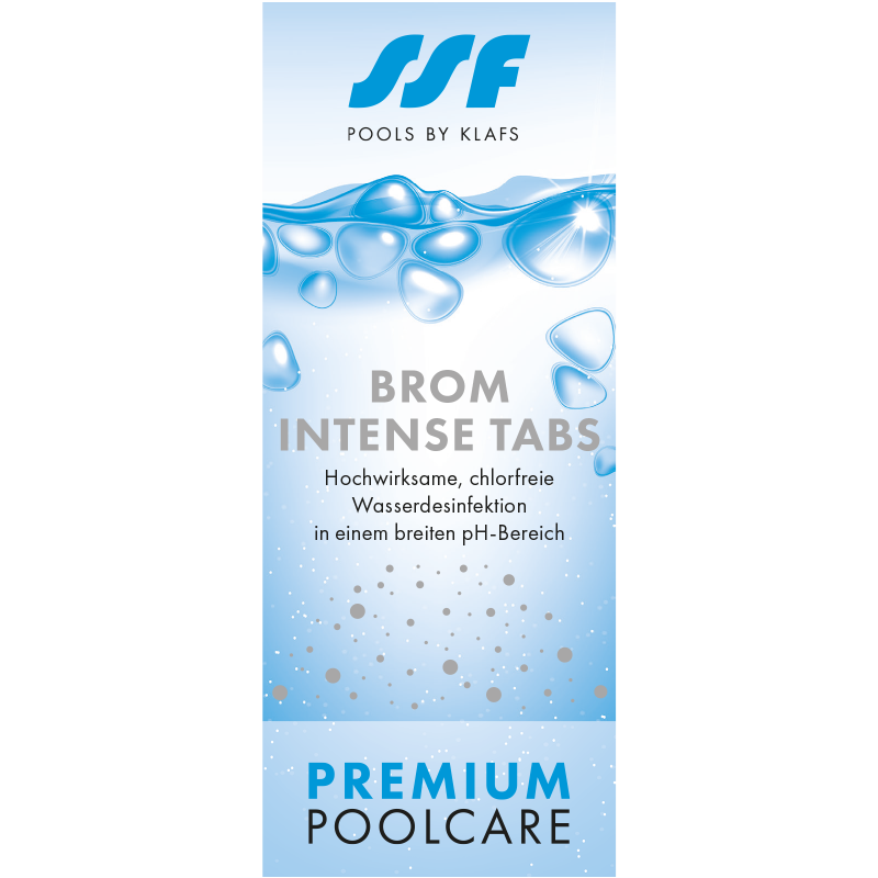BROM INTENSE TABS zur Poolwasserdesinfektion 5 KG | KLAFS Saunashop